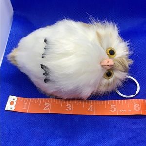 Accessories | 15cm Cute Fluffy Owl Keychain | Poshmark